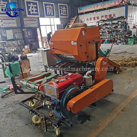 Full Automatic Corn Sliage Baler Large Round Hay Baler Grass Silage
