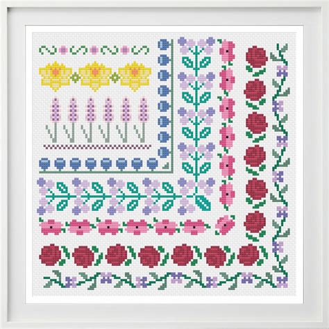 Free Cross Stitch Border Patterns Free Cross Stitch Patterns Images