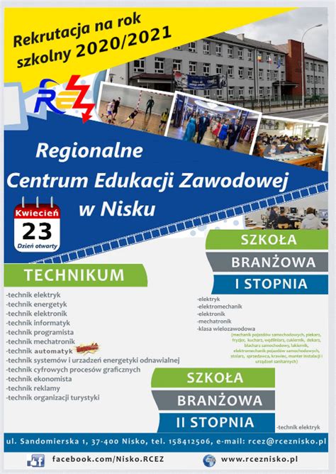 Oferta edukacyjna szkół ponadpodstawowych na rok szkolny 2020 2021