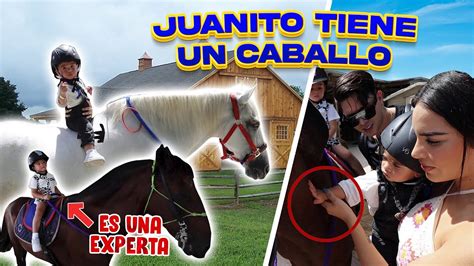 Juanito montó un caballo por primera vez Un día con Pantoja Juan de