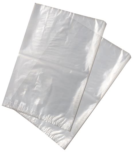 Sacs Poly LDPE Plat 20x40cm 50my Transparent Moonen Direct