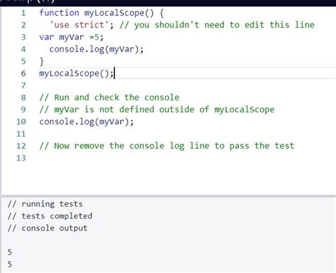 local scope and functions unexpected behaviour javascript the freecodecamp forum