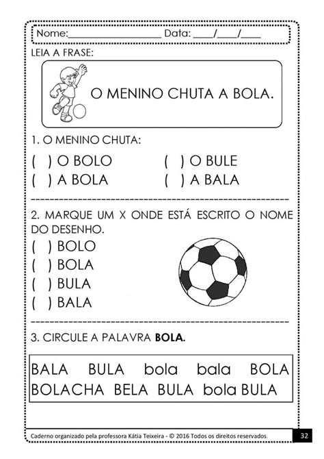 Cadernos de atividades para alfabetização Coleção de 10 cadernos de