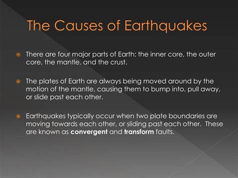 Earthquake Ppt