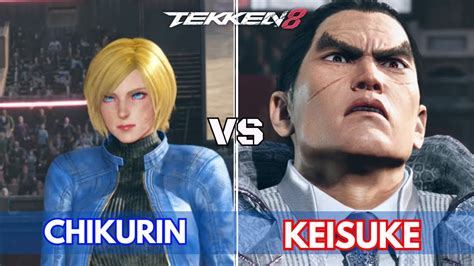 Tekken 8 Chikurin Lili Vs Keisuke Kazuya Tekken 8 Rank Match