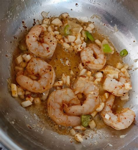 Pasta Grosse Crevette Ail Citron Vert Owi Owi Fouette Moi