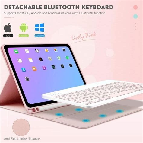Étui avec Clavier pour Tablette Lenovo Tab P12 12 7 TB370FU Version