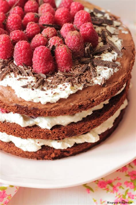 Happy Kitchen Tort Malinowy Z Mascarpone