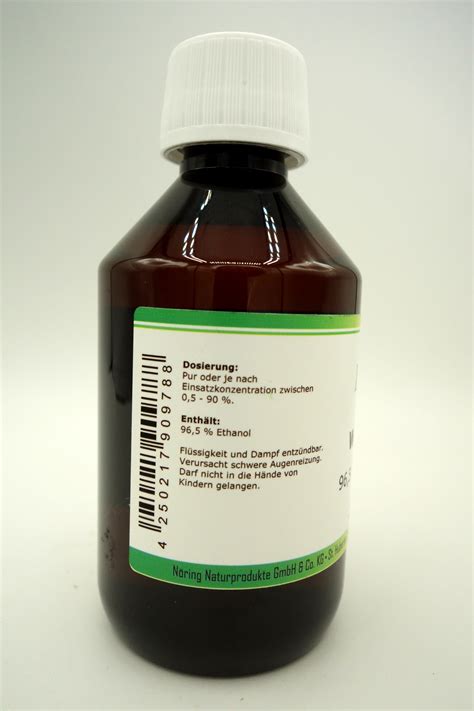 Weingeist 96 5 vol 100ml 1000ml Kräutergarten München