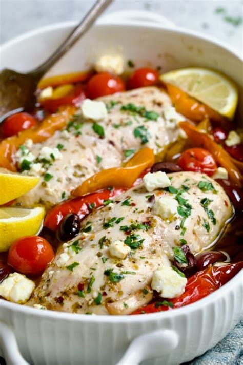 Baked Greek Chicken Recipe So Easy From A Chefs Kitchen