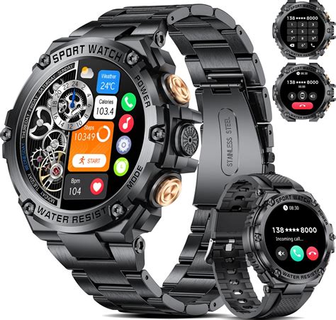 Lige Smartwatch Herren Mit Telefonfunktion Smart Watch With
