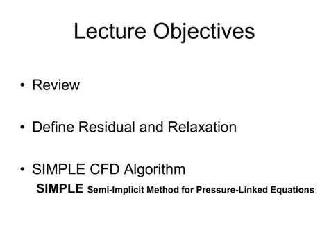 simple semi implicit method for pressure