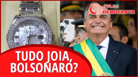 Tudo JOIA BOLSONARO recebeu 3º conjunto de ARTIGOS DE LUXO após