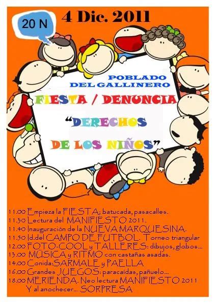 Cartel De Los Derechos De Los Ni Os Imagui