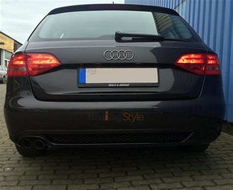 Zadní spoiler nárazníku difuzor TFB Audi A4 B8 08 11 S line look