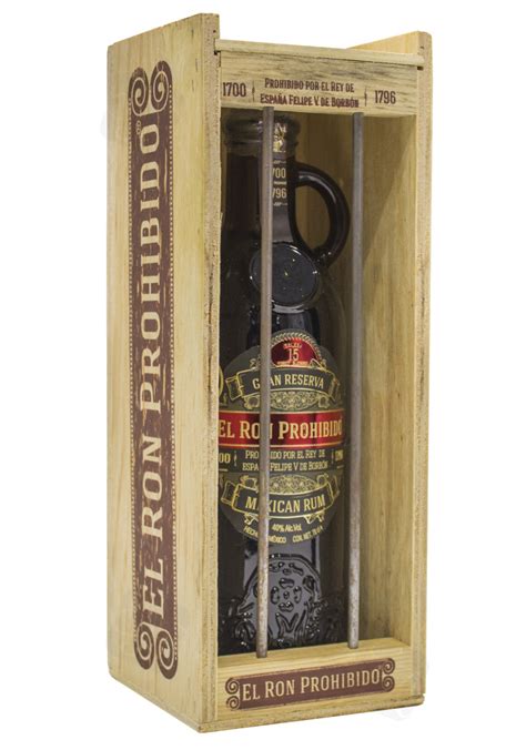 Box Set El Ron Prohibido Gran Reserva 15 Rum From Mexico