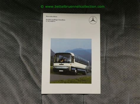 Mercedes Benz O Khp A Prospekt Deutsch Kaufen Auf Ricardo