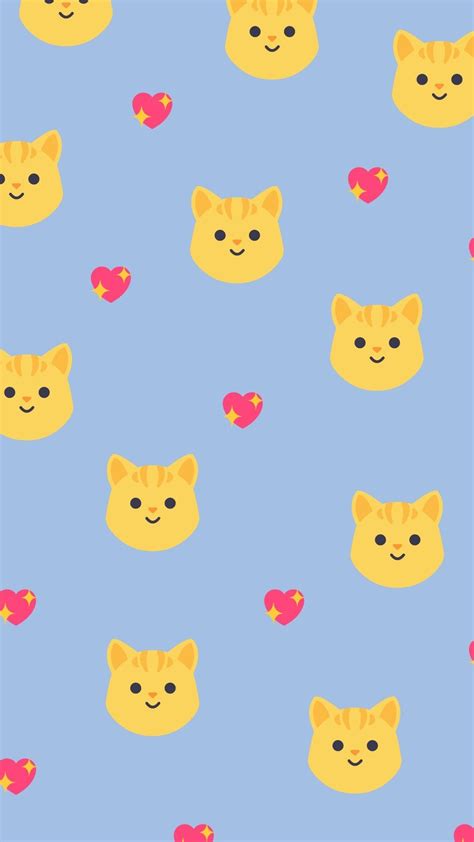 Cat Emoji Wallpapers Wallpaper Cave