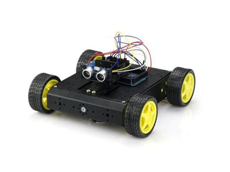 a build it yourself 4wd arduino robot car kit