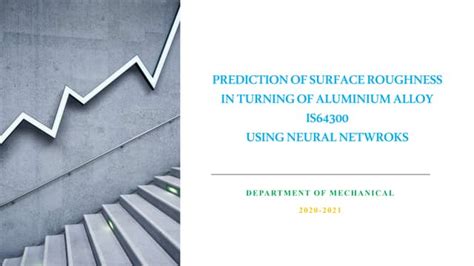 prediction of surface roughness in turning ppt