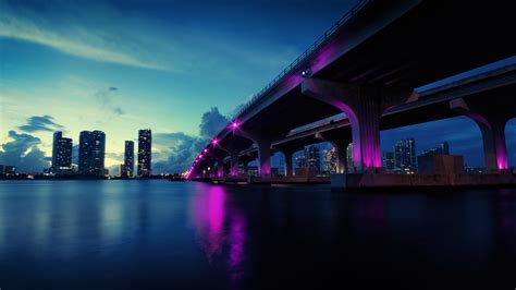 Gta Vice City Wallpaper Hd Cityscape Sky Blue City Metropolitan Area