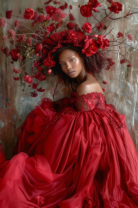 La mujer de rojo Confederación Española de Fotografía
