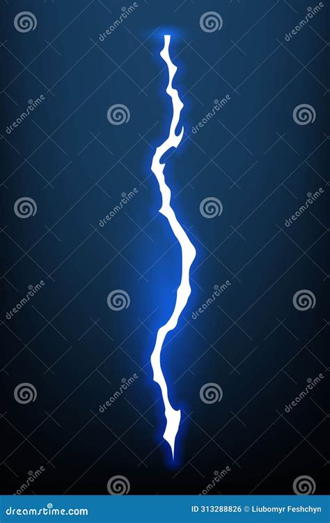 Lightning Animation With Sparks Electricity Thunderbolt Danger Light