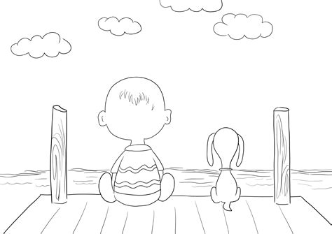 Dibujos De Snoopy Para Colorear E Imprimir