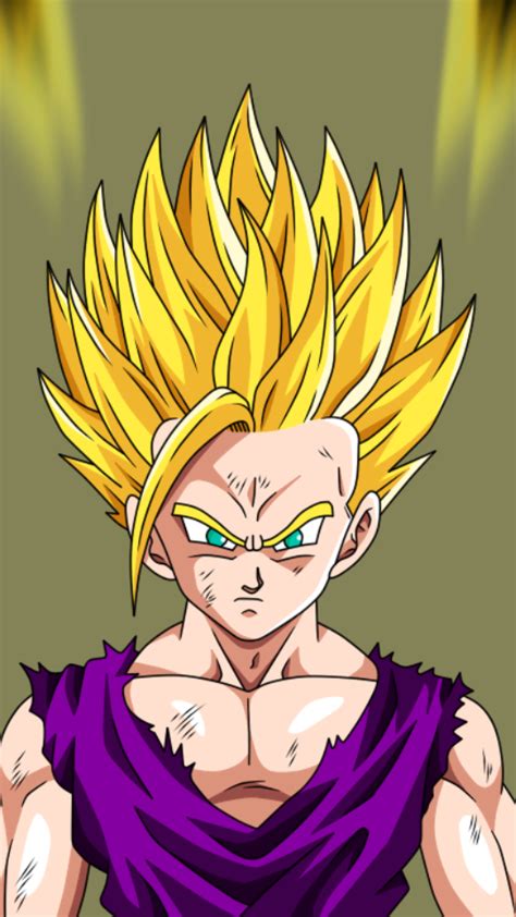 Gohan SSJ2 Dragon Ball Z Goku Desenho Desenho Da Nike
