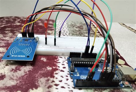 control leds with rfid tag on arduino uno prgmine