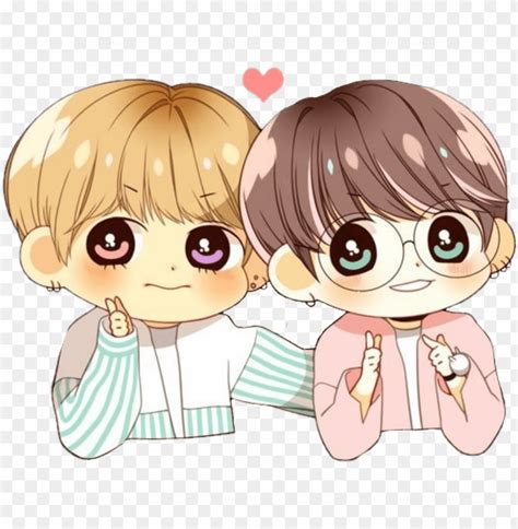 Bts Jungkook Cute Chibi Btsjungkook Jimin Png Cute Chibi Taekook