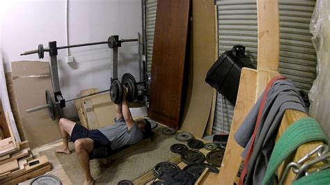 Single Arm Db Bench Press Lbs Youtube