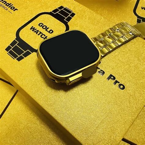 G9 Ultra Pro Smartwatch Gold Edition