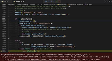 pythonのurllib requestでcertificate verify failedエラーが出るときの対応 exceedsystem