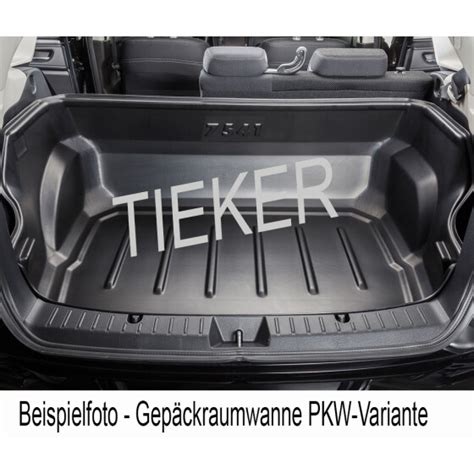 Kofferraumwanne Carbox Opel Corsa C Combo Kombi laderaumwanne Gepäckr