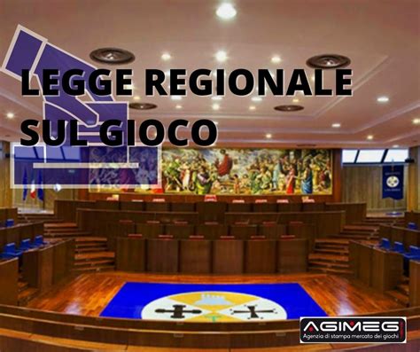 Gioco legge regione Calabria eliminate le distanze per le attività