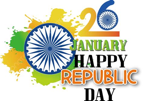 Dibujado A Mano Dibujos Animados D A De La Rep Blica India Feliz D A De