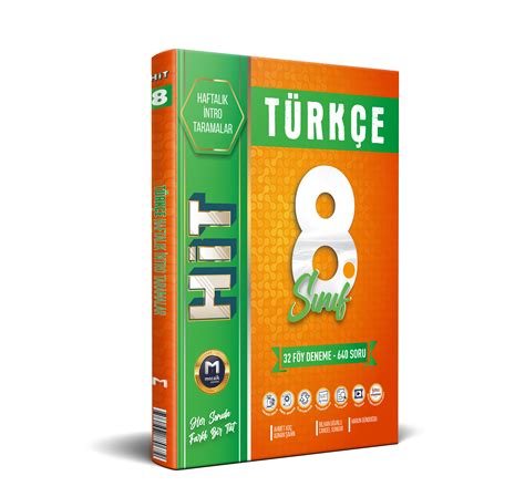 8 SINIF MOZAİK HİT 32 Lİ DENEME TÜRKÇE 2024