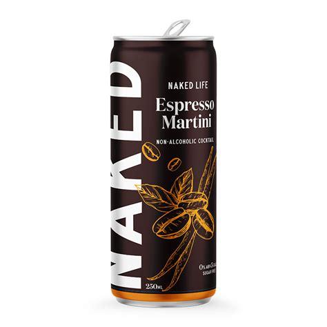 Naked Life Non Alcoholic Spirits Espresso Martini From Australia