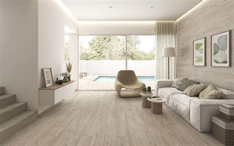 Suelo porcelánico efecto madera blanco 20x120 cm c1 artens