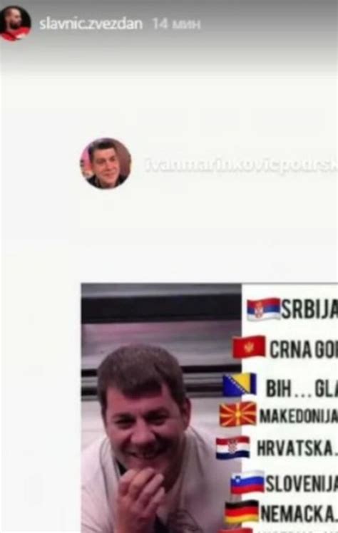 Zvezdan Slavnić se oglasio na Instagramu usred finala Telegraf rs
