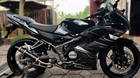 Kawasaki Ninja 150 RR New Black Pajak Hidup Panjang Abiz Ganti Plat