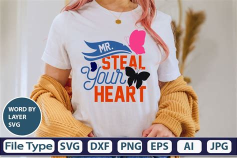 Mr Steal Your Heart SVG Cut File Graphic By GraphicPicker Creative