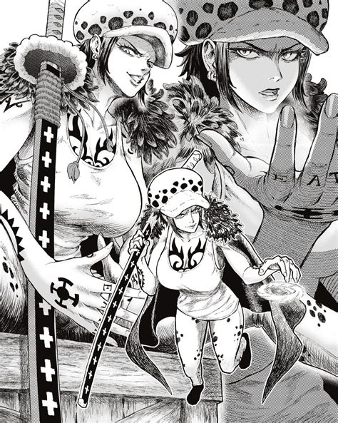 Trafalgar Law One Piece Drawn By Scrson Danbooru