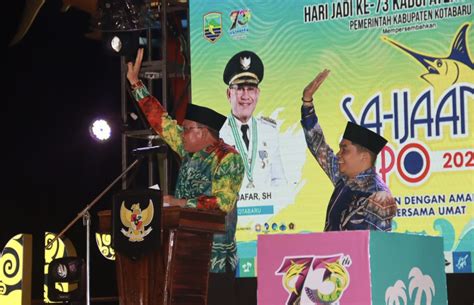 Saijaan Expo 2023 Resmi Dibuka Oleh Bupati Dan Wakil Bupati Kotabaru