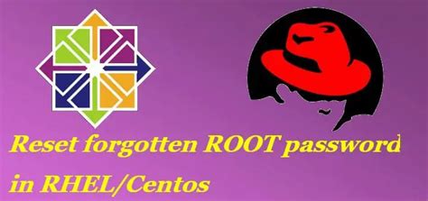 How To Reset Root Password In Rhel Centos Linuxtechlab