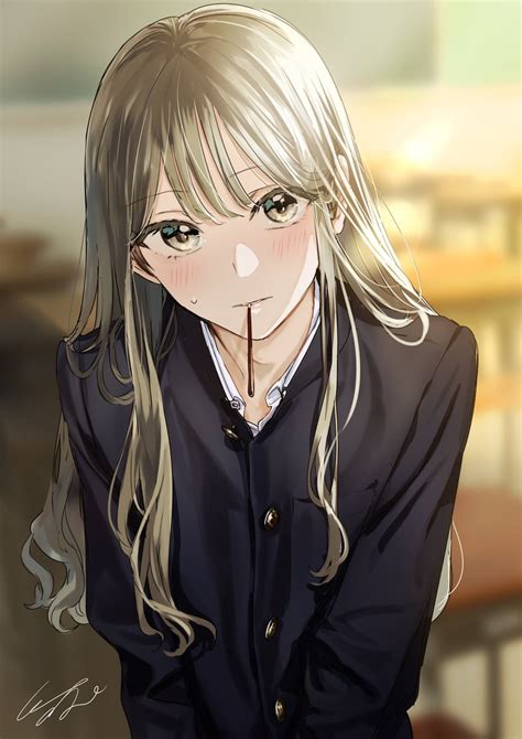 Hanaoka Makoto Senpai Wa Otokonoko Drawn By Pomu Joynet Danbooru