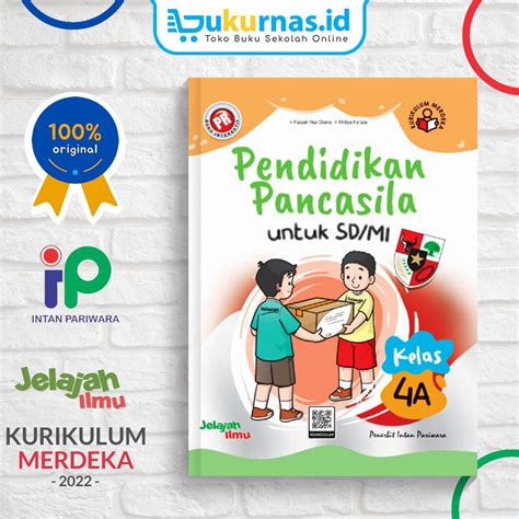 Jual Buku PR Interaktif Pendidikan Pancasila 4A SD MI Kelas 4 Semester