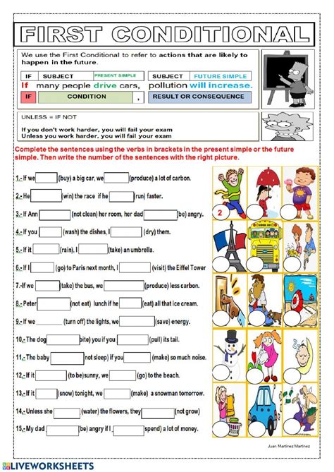 First Conditional Worksheet