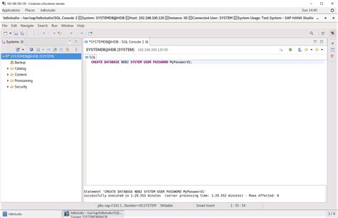 Agregar Un Nuevo Tenant En Sap Hana Saperos Tech